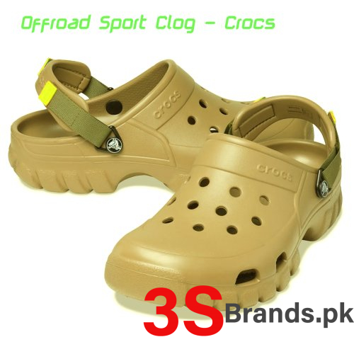 Off-road Sport Clogs by Crocs (Khaki) - 3sbrands.pk
