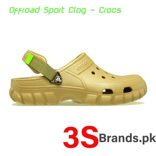 Off-road Sport Clogs by Crocs (Khaki) - 3sbrands.pk