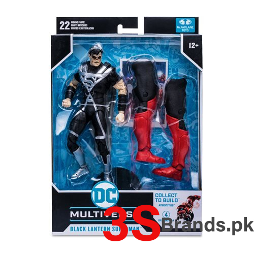 Macfarlane: DC Build-A Wave 8 Blackest Night Black Lantern Superman 7 ...